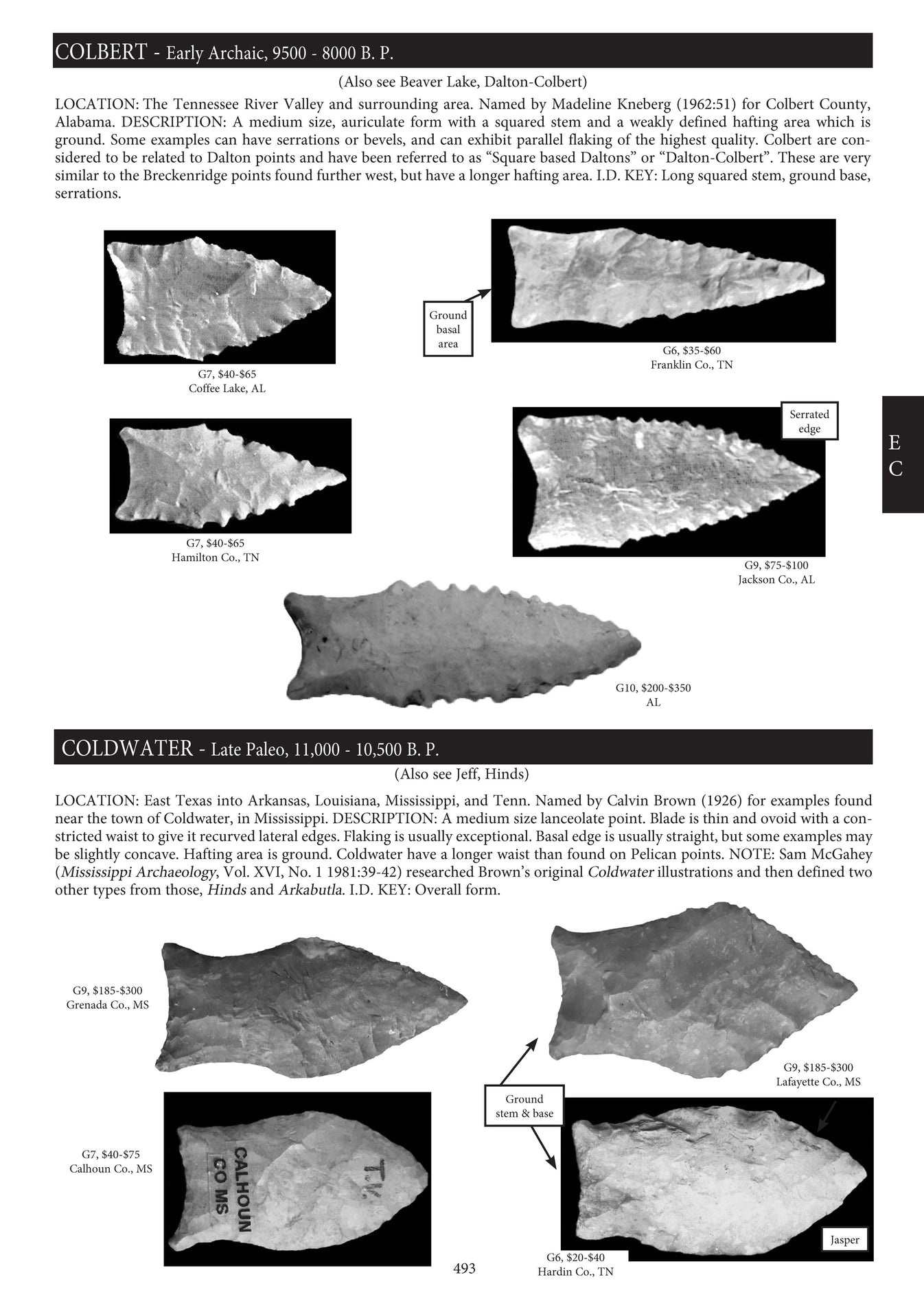 NEW 16th Edition - The Official Overstreet Indian Arrowheads Identific ...